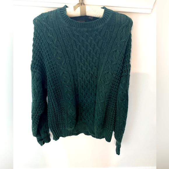 Structure | Sweaters | Structure Vintage 9s Mens Cable Knit Fisherman ...